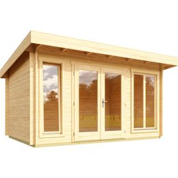 Lasita Maja Gartenhaus &raquo;DORSET&laquo; beige Holzwerkstoff