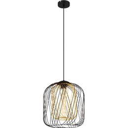 Globo LIGHTING H&auml;ngeleuchte &raquo;DICHTI&laquo; E27 1 Stk. H&auml;ngelampe/Pendelleuchte/Esszimmer/Wohnzimmer/Esstisch