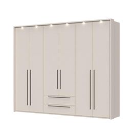 OTTO home Dreht&uuml;renschrank &raquo;Opera mit oder ohne Kranz inkl. LED-Bel.,B 227,272,317 oder 362 cm&laquo; UV lackiert, Soft Close Funktion, H&ouml;henverstellbare 