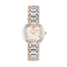 Versace Damen Quarzuhr &raquo;ANTLIA&laquo; Armbanduhr, Damenuhr, Swiss Made, Edelstahlarmband, analog
