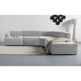 LeGer Home by Lena Gercke Ecksofa &raquo;LYZA L-Form links/rechts, Modularsofa "XL", Ma&szlig;e B/T/H: 287/267/74 cm&laquo; aus 4 Modulen, zusammen oder einzeln 