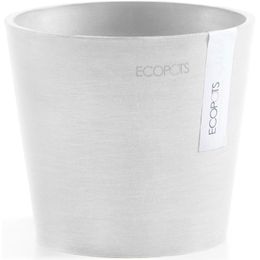 Ecopots Blumentopf &raquo;Amsterdam Mini 13 Wei&szlig;&laquo; f&uuml;r den Innenbereich wei&szlig; Kunststoff