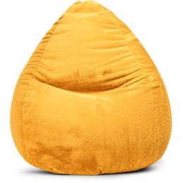 MAGMA Sitzsack &raquo;Beanbag SOFTY XXL&laquo; 1 Stk. tlg. gelb Bezug: 100% Polyester