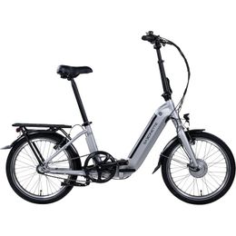 Saxonette Damen SAXONETTE &raquo;Compact Comfort Plus 2.0&laquo; 3 Gang Nabenschaltung Frontmotor 250 W mit Akku-Ladeger&auml;t, Pedelec, Elektrofahrrad f&uuml;r Damen u. 