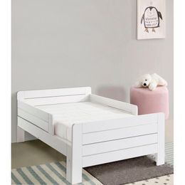 OTTO home Funktionsbett &raquo;"LOTTE " Bestseller! Kinderbett mit Rausfallschutz, Schublade optional&laquo; ausziehbar von 140cm-200cm L&auml;nge, Mitwachsend, FSC 