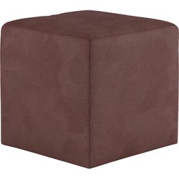 COTTA Hocker &raquo;Cuby&laquo; Sitzw&uuml;rfel, Cube, Sitzhocker braun 100% Polyester