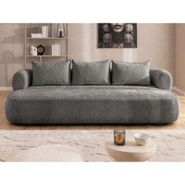 Home Affaire Big-Sofa &raquo;LUSSAC 4-Sitzer Design-Sofa mit Zierkissen, Ma&szlig;e B/T/H: 242/123/78 cm&laquo; hoher Sitzkomfort und modernes Design, Sofa ohne 