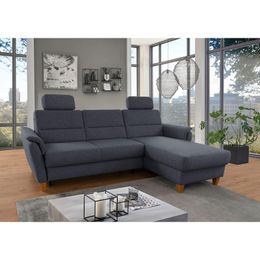 Home Affaire Ecksofa &raquo;Palmera L-Form, B: 244 cm - OTTO. Verl&auml;ssliche Qualit&auml;t.&laquo; optional Bettfunktion & Bettkasten, Federkern grau 100% Polyester;