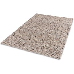 Sch&ouml;ner Wohnen Kollektion SCH&Ouml;NER WOHNEN-Kollektion Wollteppich &raquo;Odelia 6026&laquo; rechteckig 15 mm H&ouml;he handweb, warme Wolle, Wohnzimmer, Sch&ouml;ner Wohnen Kollektion beige Jute, 