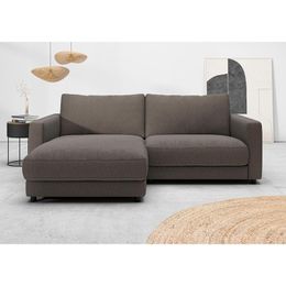Home Affaire Ecksofa &raquo;Ecksofa Jiro, L-Form, gro&szlig;e Sitztiefe, Breite 226 cm&laquo; lose Sitz- & R&uuml;ckenkissen, weicher Polsteraufbau, komfortabel & modern 85%