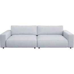 Musterring Big-Sofa &raquo;LUCIA&laquo; in vielen Qualit&auml;ten und 4 unterschiedlichen N&auml;hten, 2,5-Sitzer wei&szlig; Flachgewebe FLORIS (100% Polyester);Flachgewebe VALMONT (60% 