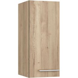 Optifit H&auml;ngeschrank &raquo;Lilly&laquo; Breite 30 cm, 1 T&uuml;r, 2 Einlegeb&ouml;den braun Spanplatte