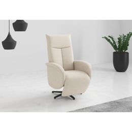 Sit & More sit&more TV-Sessel &raquo;Juma, inkl. Drehfunktion & Kopfteilverstellung&laquo; H&ouml;he Armlehne 62 cm, wahlweise mit Aufstehhilfe, 2 Motoren und Akku beige 95% 