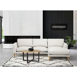 WOODMAN Couchtisch &raquo;Camden&laquo; aus teilmassiver Birke, Breite 80 cm, FSC -zertifiziert schwarz