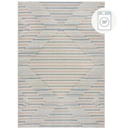 FLAIR RUGS Teppich &raquo;Clementine&laquo; rechteckig 4 mm H&ouml;he kurzflor, waschbar, Wohnzimmer, Schlafzimmer bunt Kunstfaser