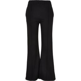 Urban Classics Damen Urban Classics Jogginghose &raquo; Damen Ladies Flared Pin Tuck Terry Pants&laquo; 4XL, US-Gr&ouml;&szlig;en