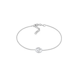 Elli Damen Armband &raquo;Spirale Verspielt Basic 925 Silber&laquo; silber