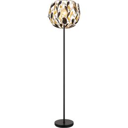 Globo LIGHTING Stehlampe &raquo;MIKA&laquo; E27 1 Stk. Stehlampe Wohnzimmer Schlafzimmer Flur Design-Leuchte