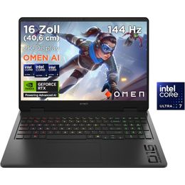 HP Gaming-Notebook &raquo;OMEN 16-am Intel&laquo; 40,6 cm / 16 &prime;&prime; Intel Ultra 7 GeForce RTX 5060 2.000 GB SSD NVIDIA GeForce RTX 5060 8GB VRAM