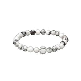 Liebeskind Berlin Damen Armband &raquo;Schmuck Geschenk Armkette Zugarmband&laquo; mit Edelsteinen grau