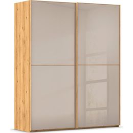 Rauch Schwebet&uuml;renschrank &raquo;Kleiderschrank Schrank Garderobe Schlafzimmerschrank SCALE-DUO&laquo; edle zweigeteilte T&uuml;ren Glas-Front mit 3 Zierleisten MADE 