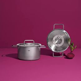 Fissler Kochtopf &raquo; Pure Collection&laquo; 1 Stk. tlg. Edelstahl 18/10 silber