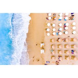 queence Acrylglasbild &raquo;Strand&laquo; Meer Meer Bilder Spanien Strand Strandbilder Fine Art-Print in Galeriequalit&auml;t schwarz Acrylglas