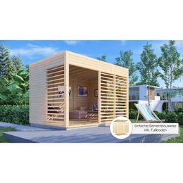 BERTILO Pavillon &raquo;Pavillon Modern Art 2&laquo; beige