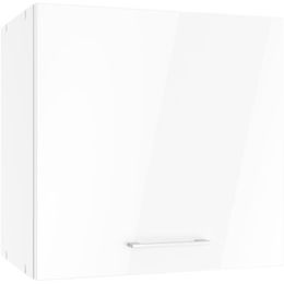 KOCHSTATION H&auml;ngeschrank &raquo;KS-Milan&laquo; H&auml;ngeschrank 60 cm, matte oder hochgl&auml;nzende Fronten wei&szlig; MDF