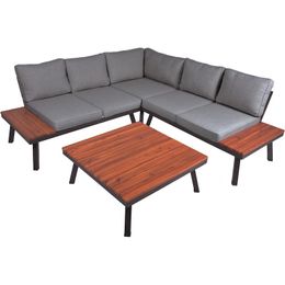 Garden Pleasure Gartenlounge-Set &raquo;THERESA&laquo; 4 Stk. tlg. bunt Obermaterial: 100% Polyester