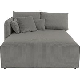 OTTO home Ottomane &raquo;N&ouml;re&laquo; Lounge-Modul - zum eigenen Zusammenstellen, Breite 138cm, Tiefe 168cm grau 92% Polyester, 8% Polyamid