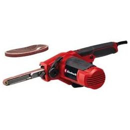 Bandschleifer Einhell "Bandfeile TC-BF 500 E", rot (rot, schwarz, wei&szlig;), B:19,5cm H:16,4cm L:40,9cm, Schleifmaschinen, 500 Watt, mit 6 Schleifb&auml;ndern und Staubfangsack