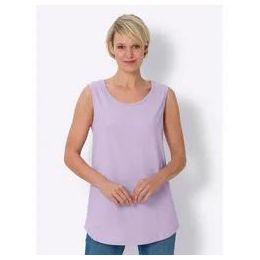 Longtop Classic Basics, Damen, Gr. 40, bunt (flieder, mint), 100% Baumwolle, unifarben, Rundhals, Tops
