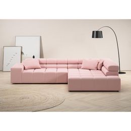 Home Affaire Ecksofa &raquo;Ancona incl. Kopfteilverstellung, OTTOs Choice, Breite 319cm, L-Form&laquo; wahlweise motorische Sitztiefenverstellung, auch in Cord +