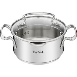 Tefal Kochtopf &raquo;Duetto+&laquo; Edelstahl 18/10 grau