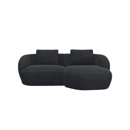 FLEXLUX Wohnlandschaft &raquo;Torino, rund, L-Form, Sofa-Ecke mit Recamiere, Longchair-Sofa&laquo; Modernes, organisches Sofa-Design, Kaltschaum, 