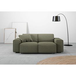 Home Affaire 2-Sitzer &raquo;Glimminge auch in Breitcord + Feincord + Easy care-Bezug&laquo; besondere Kedern&auml;hte,, Zierkissen gr&uuml;n 96% Polyester, 4% Polyacryl
