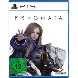 Capcom Spielesoftware &raquo;Pragmata&laquo; PlayStation 5 Fesselnde Charaktere &ndash; PRAGMATA folgt dem unwahrscheinlichen Abenteuer zwischen einem Menschen und einem 