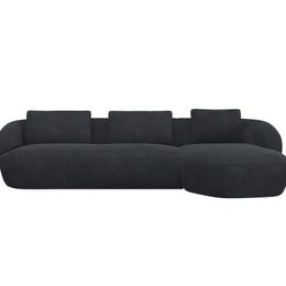 FLEXLUX Wohnlandschaft &raquo;Torino, rund, L-Form, Sofa-Ecke mit Recamiere, Longchair-Sofa&laquo; Modernes, organisches Sofa-Design, Kaltschaum, 