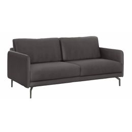 Creation BY ROLF BENZ 2-Sitzer &raquo;CR.450, Designsofa, Loungesofa&laquo; Armlehne sehr schmal, Alugussf&uuml;&szlig;e in umbragrau, Breite 150 cm braun NaturLEDER OSKAR (