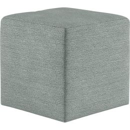 COTTA Hocker &raquo;Cuby&laquo; Sitzw&uuml;rfel, Cube, Sitzhocker grau 100% Polyester