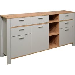 M&auml;usbacher Sideboard &raquo;Nele&laquo; Breite 193 cm grau