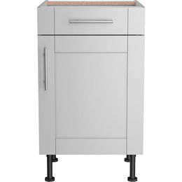 KOCHSTATION Unterschrank &raquo;KS-Ahus&laquo; Breite 50 cm grau
