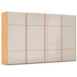 Rauch Schwebet&uuml;renschrank &raquo;Kleiderschrank Schrank Garderobe Schlafzimmerschrank SCALE-TRIO&laquo; edle dreigeteilte Front mit 2 Zierleisten Glasfront MADE 