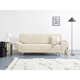 Home Affaire 3-Sitzer &raquo;Saltare elegant und komfortabel, toller Designfu&szlig;&laquo; wei&szlig; 100% Polyester