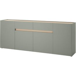 Home Affaire Sideboard &raquo;City/Giron, moderner Schrank, Kommode, Stauraumschrank&laquo; zeitlos, modern, ausreichend Stauraum, vielseitig einsetzbar gr&uuml;n FSC 