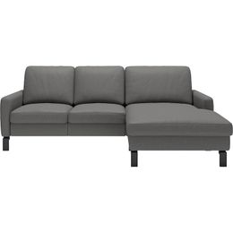 Home Affaire Ecksofa &raquo;Lecce, L-Form, Federkernpolsterung, Breite 224 cm&laquo; inkl. saugroboterfreundliche H&ouml;he & schmale Armlehnen 100% Polyester