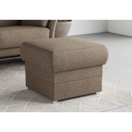 DOMO collection Hocker &raquo;Pina, kompakt und bequem&laquo; Passender Hocker zur Serie grau 100% Polyester