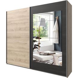 wimex Schwebet&uuml;renschrank &raquo;Minden&laquo; mit Spiegel silber