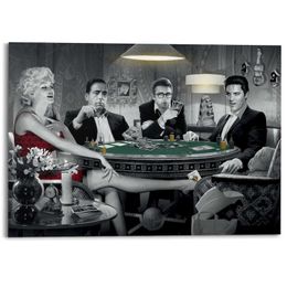 Reinders Deco-Panel &raquo;Monroe, Bogart, Dean, Elvis&laquo; schwarz MDF